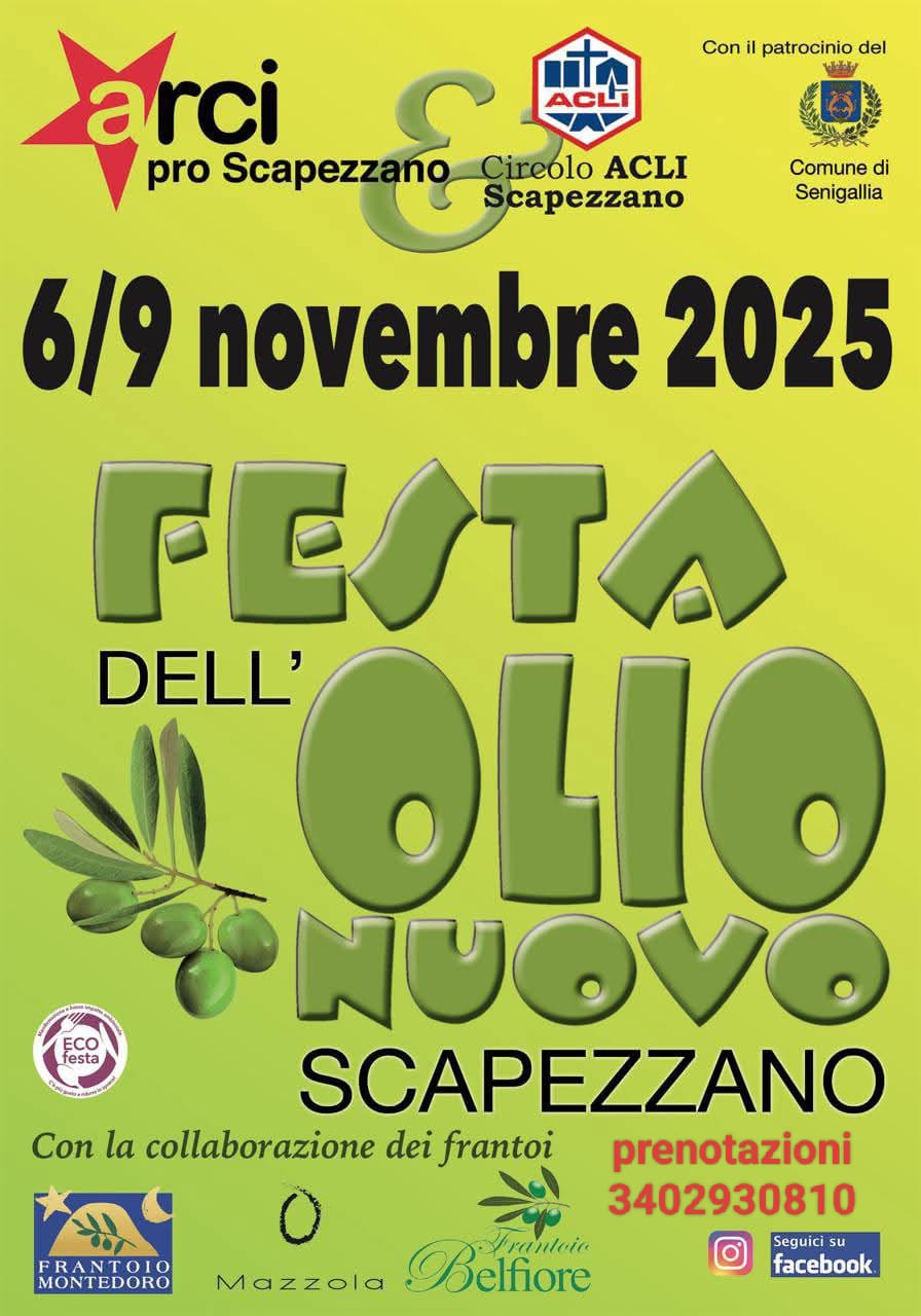 New Radio Star | SCAPEZZANO di SENIGALLIA 6- 7 – 8 – 9 Novembre 2025 ...
